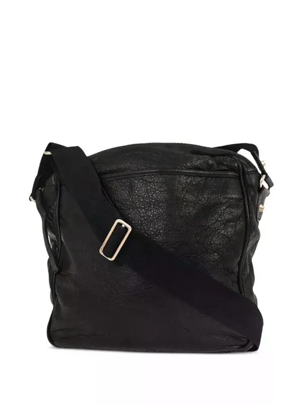 Balenciaga Daily Leather Shoulder Bag - Black
