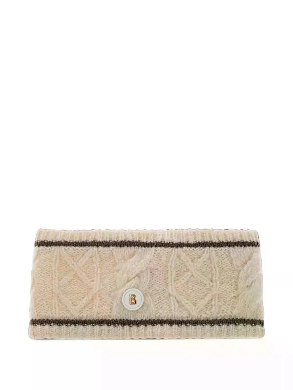 Bogner Agnes Cable-knit Headband - Neutrals