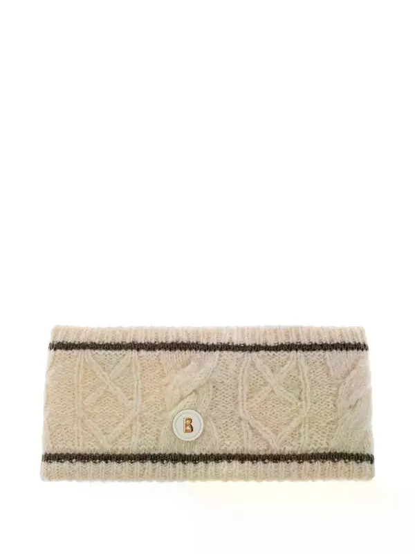 Bogner Agnes Cable-knit Headband - Neutrals