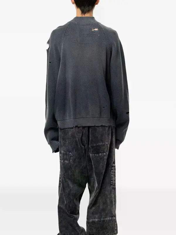 Mihara Yasuhiro Sun Faded Like Knit Cardigan