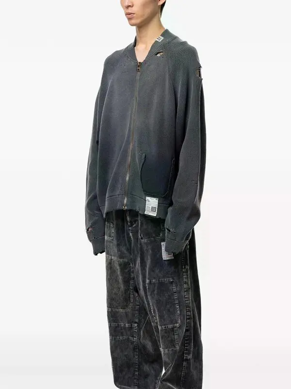 Mihara Yasuhiro Sun Faded Like Knit Cardigan