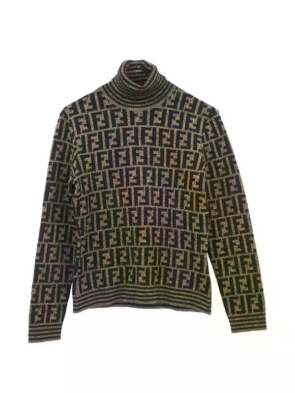 Fendi Zucca Roll-neck Sweater