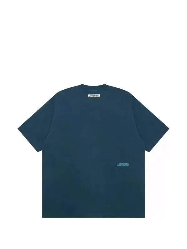 AAPE BY *A BATHING APE Moonface-logo T-shirt