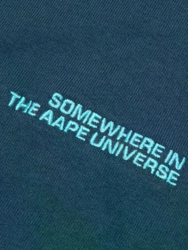 AAPE BY *A BATHING APE Moonface-logo T-shirt