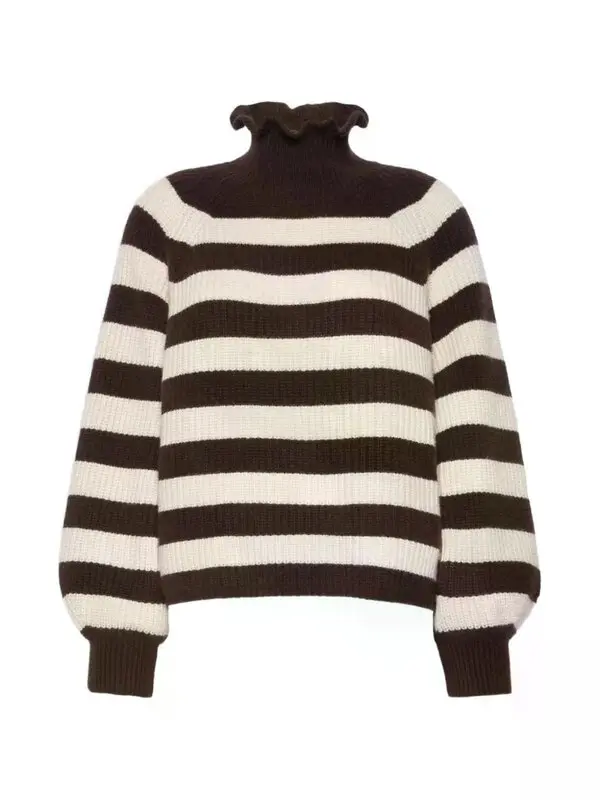 Max Mara Relaxed-cut Wool-and-cashmere Sweater Dark