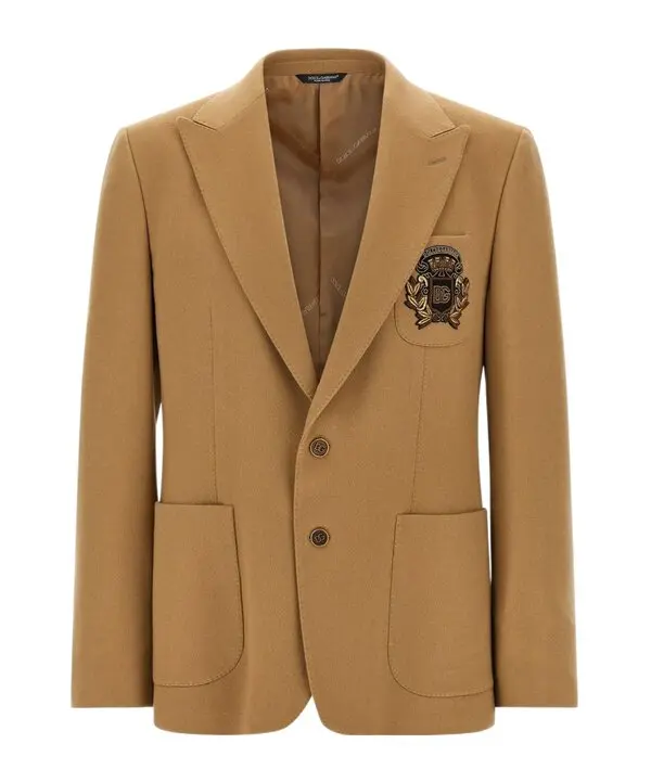 Dolce & Gabbana Dolce Gabbana Portofino Crest Blazer