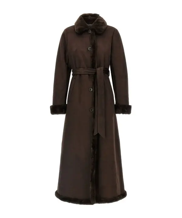 Ralph Lauren Shea Belted Long Coat