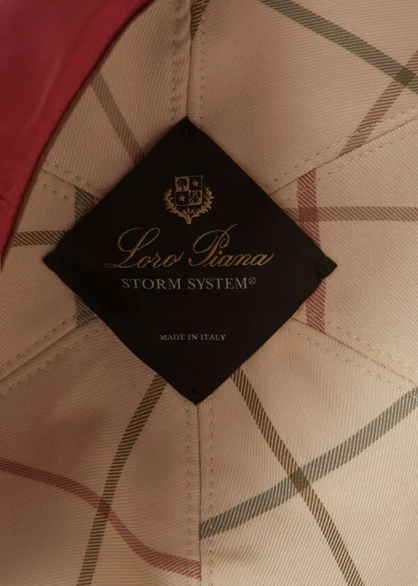 Loro Piana Baseball Cap - Red