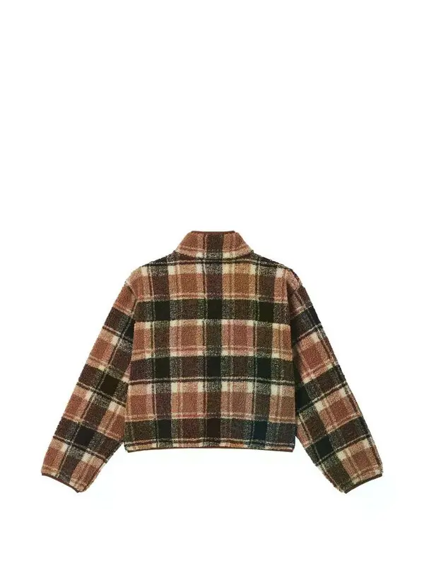 CHOCOOLATE Check Fleece Jacket