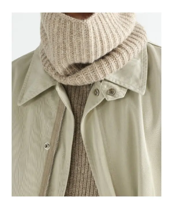 LEMAIRE Neck Warmer Alpaca And Yak Wool Blend