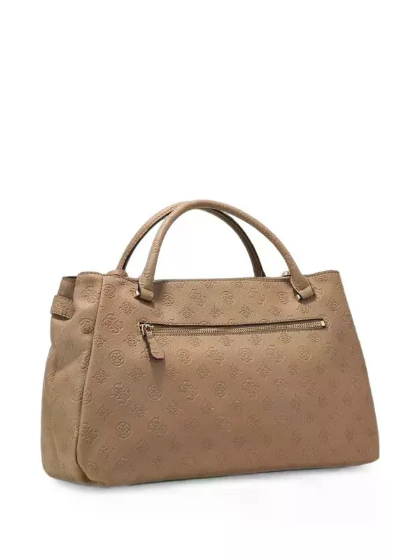 Guess Ella Logo-debossed Satchel Bag