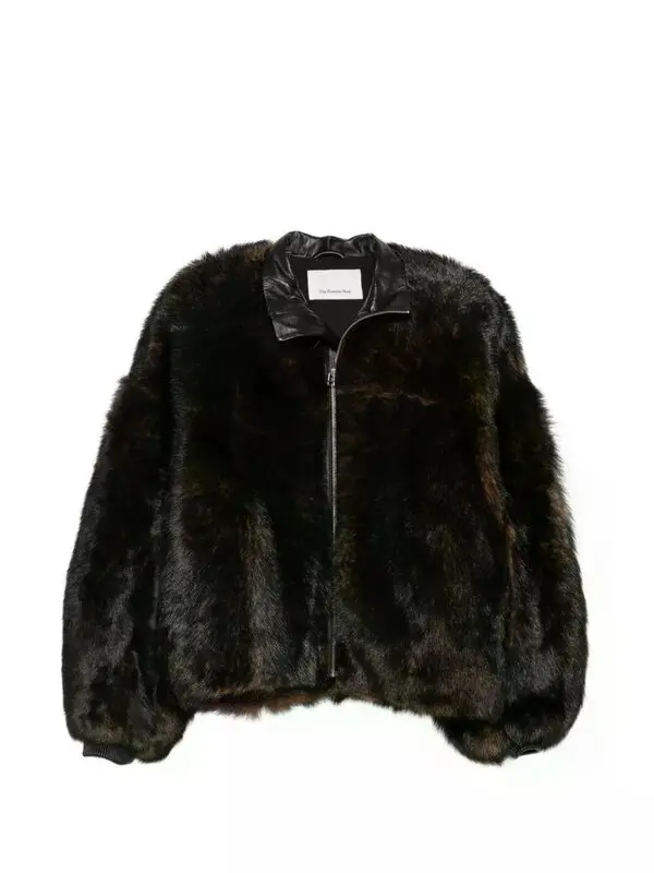 THE FRANKIE SHOP Fur Bomber Jacket