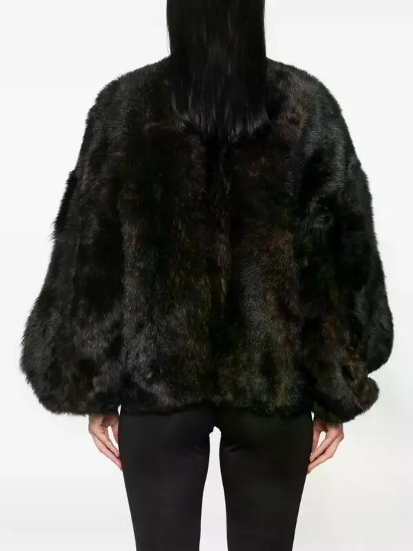 THE FRANKIE SHOP Fur Bomber Jacket