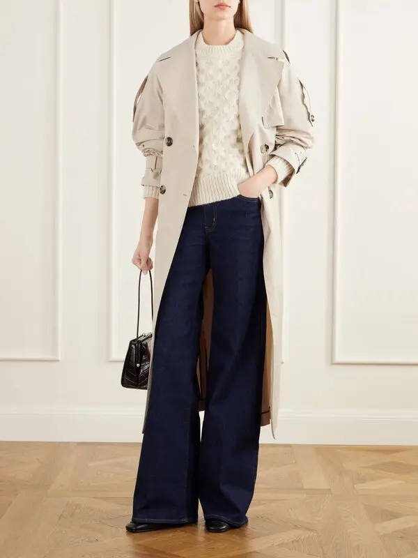 SKALL STUDIO Lennox Cable-knit Wool Sweater