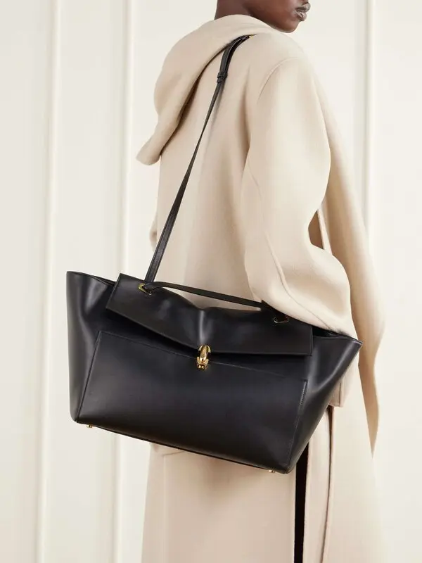Savette Trapeze Large Leather Shoulder Bag