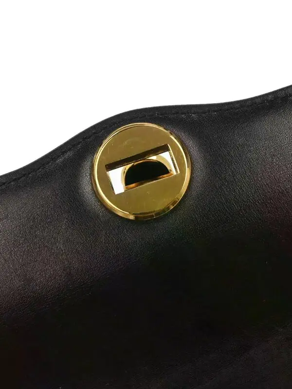 Gucci Turn-lock Leather Tote Bag
