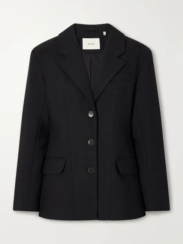 SKALL STUDIO Barbara Wool-twill Blazer