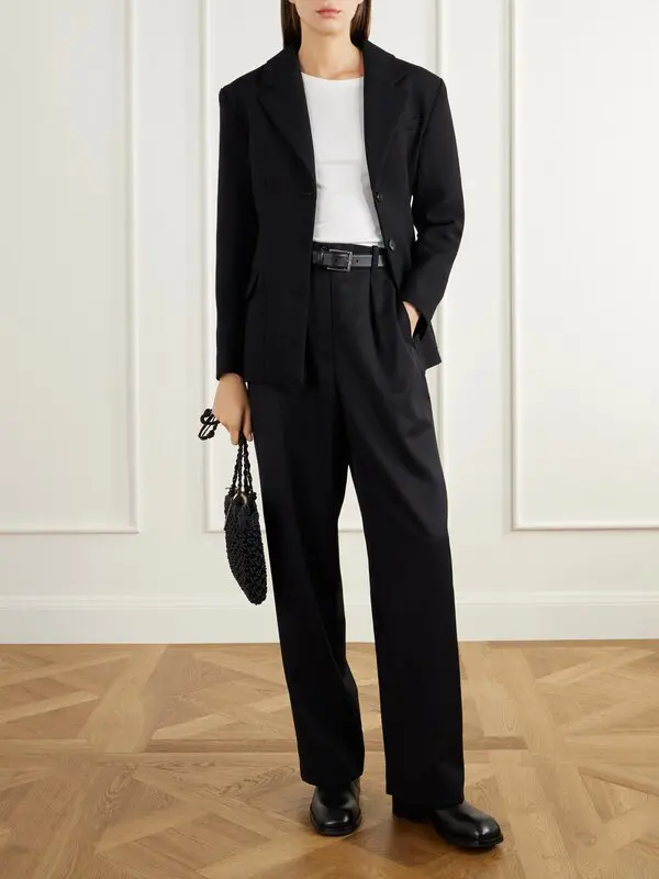 SKALL STUDIO Barbara Wool-twill Blazer