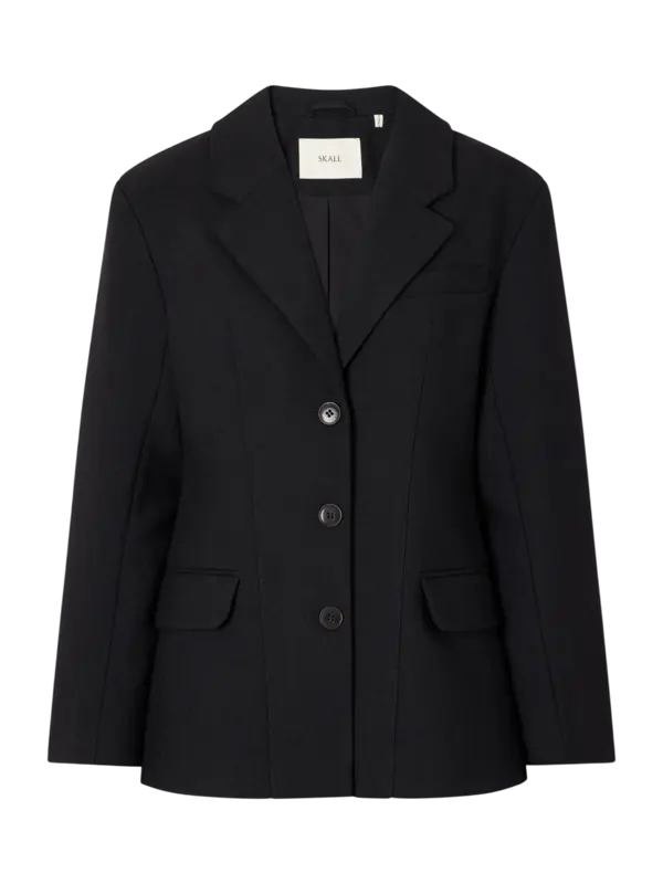 SKALL STUDIO Barbara Wool-twill Blazer - Black