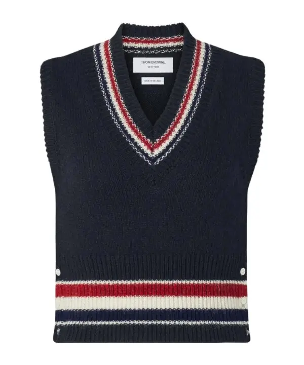 Thom Browne Hector Stripe-detail Vest
