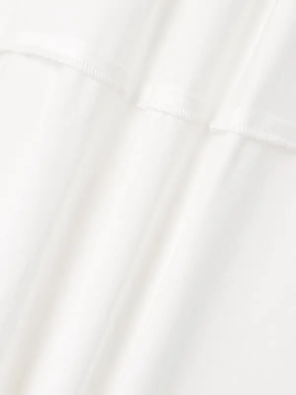 Proenza Schouler Pleated V-neck Waist-cinching Dress