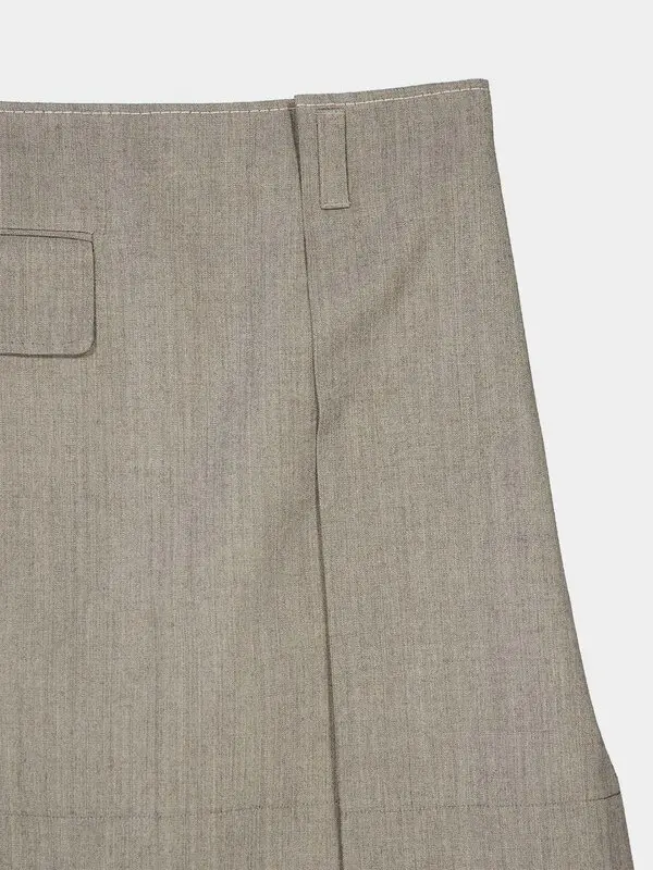 Marni Seam-detailed Midi Skirt