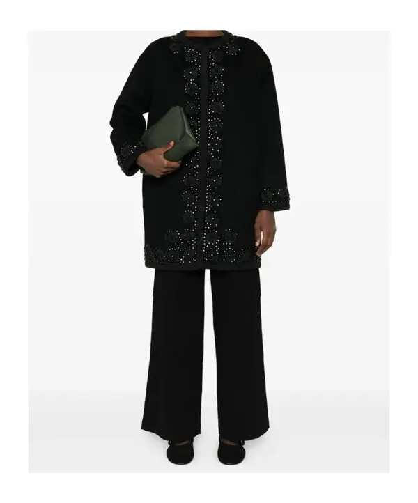 P.a.r.o.s.h Floral-embellished Coat