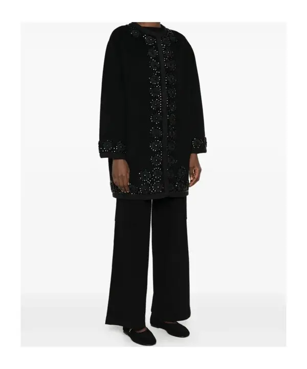 P.a.r.o.s.h Floral-embellished Coat