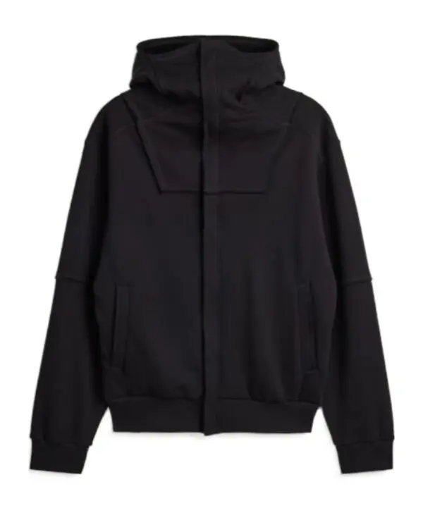 Y3 French Terry Ninja Cotton Hoodie