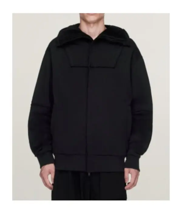 Y3 French Terry Ninja Cotton Hoodie