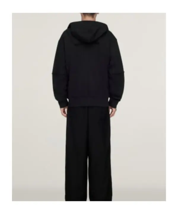 Y3 French Terry Ninja Cotton Hoodie