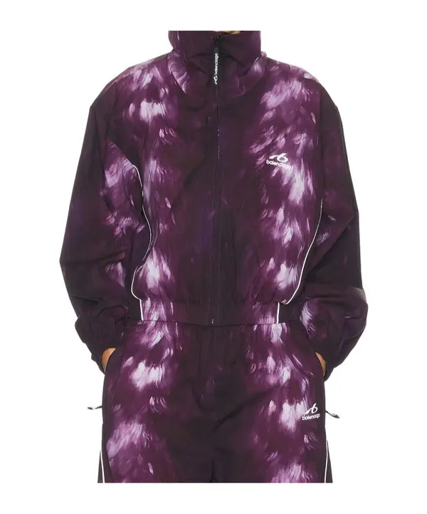 Balenciaga Sports Ski Casual Jacket - Purple