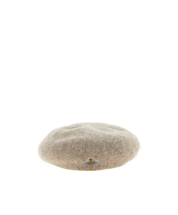 VIVIENNE WESTWOOD Basque Beanie - Light Brown