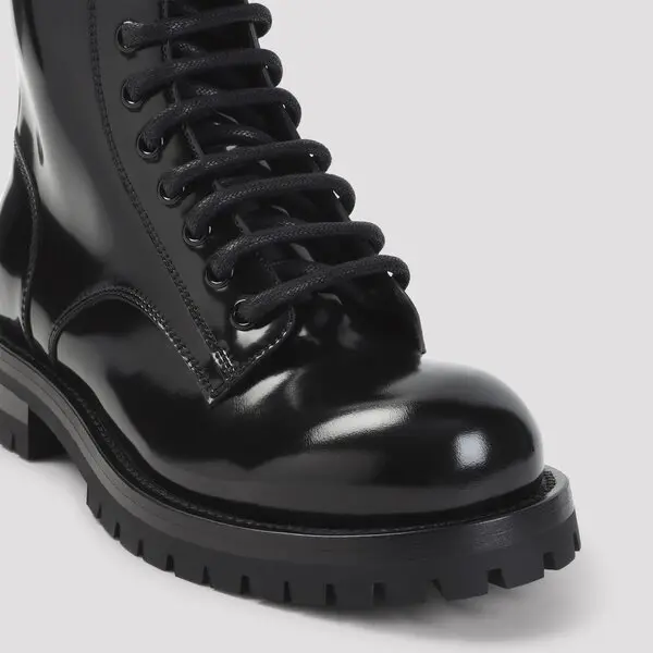 Dolce & Gabbana Lace-up Ankle Boots