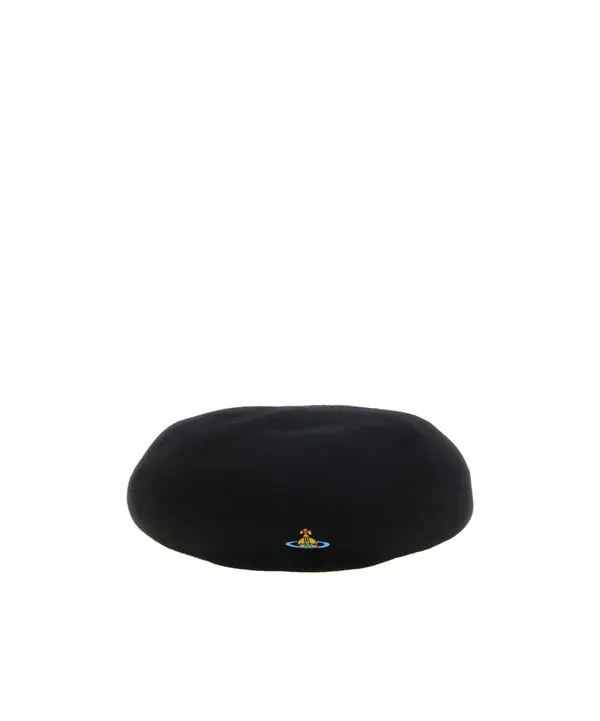 VIVIENNE WESTWOOD Basque Beanie - Black