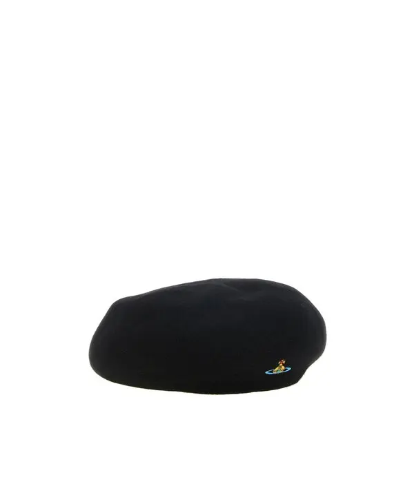 VIVIENNE WESTWOOD Basque Beanie - Black
