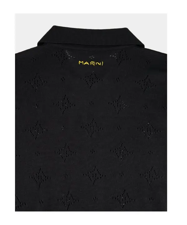 Marni Short-sleeved Knit Cardigan