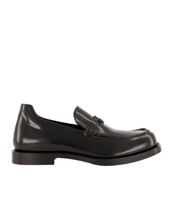 Balenciaga Comfy Square-toe Loafers - Black