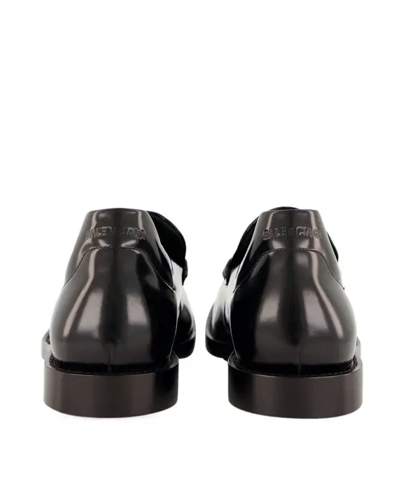 Balenciaga Comfy Square-toe Loafers - Black