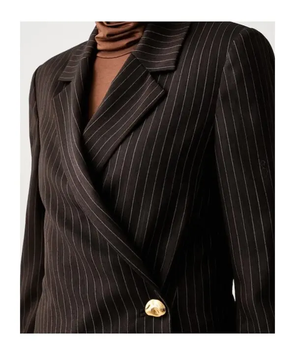 Marella Pinstriped Blazer
