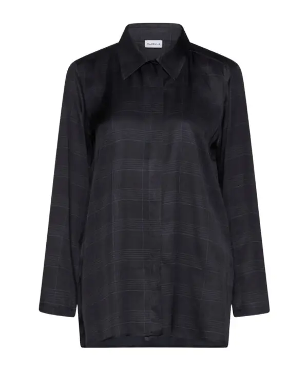Marella Long-sleeve Plaid Shirt