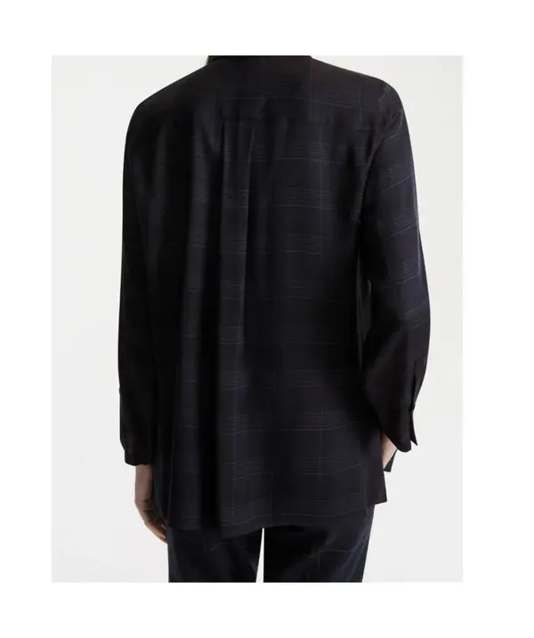 Marella Long-sleeve Plaid Shirt