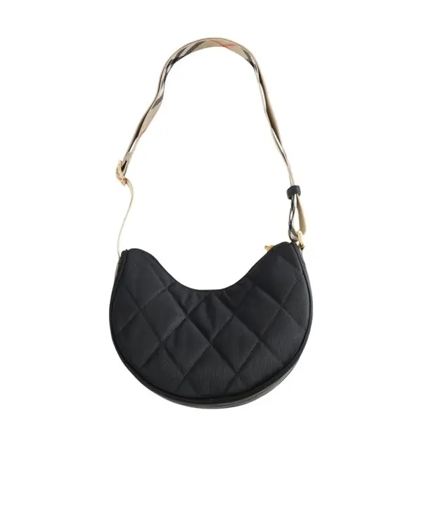 Burberry Ll Horseshoe Crossbody Nyn Bags - Black
