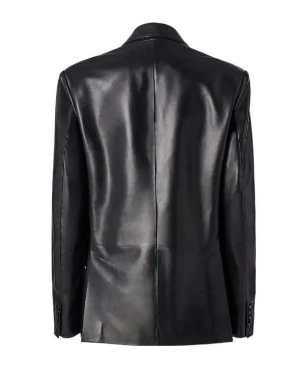 Fendi Nappa Leather Blazer