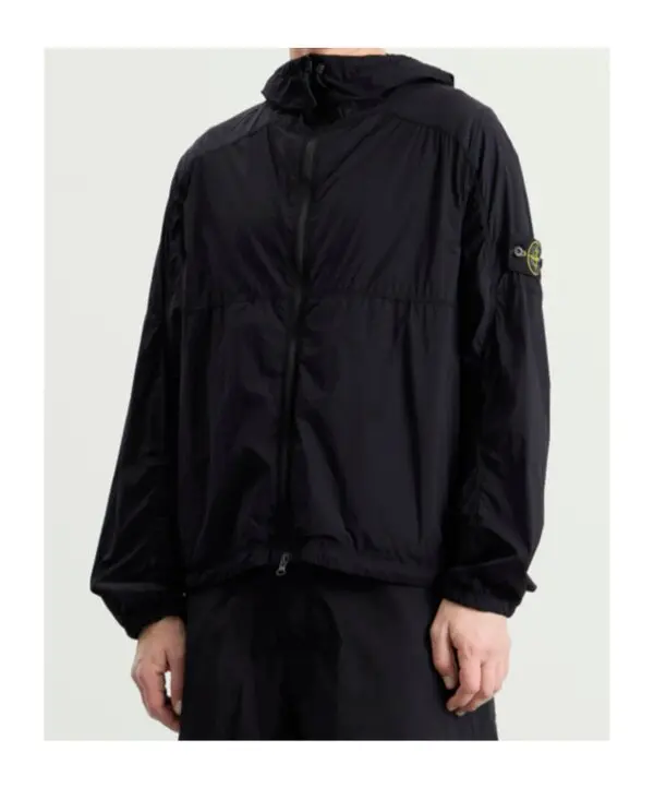 Stone Island Logo-patch Hooded Jacket