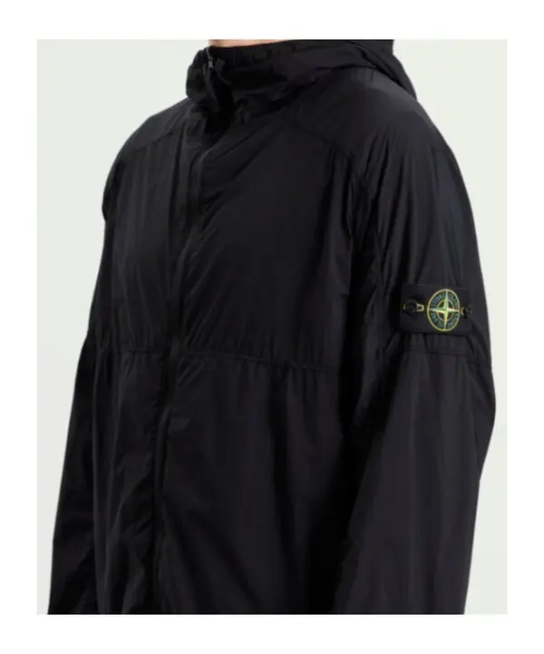 Stone Island Logo-patch Hooded Jacket