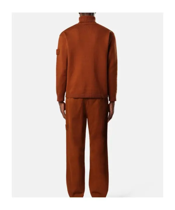 Stone Island Regular-fit Turtleneck Jumper With Ribbed Trims