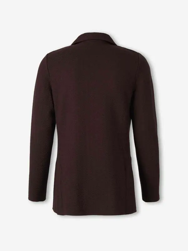 LARDINI Herringbone-knit Jacket