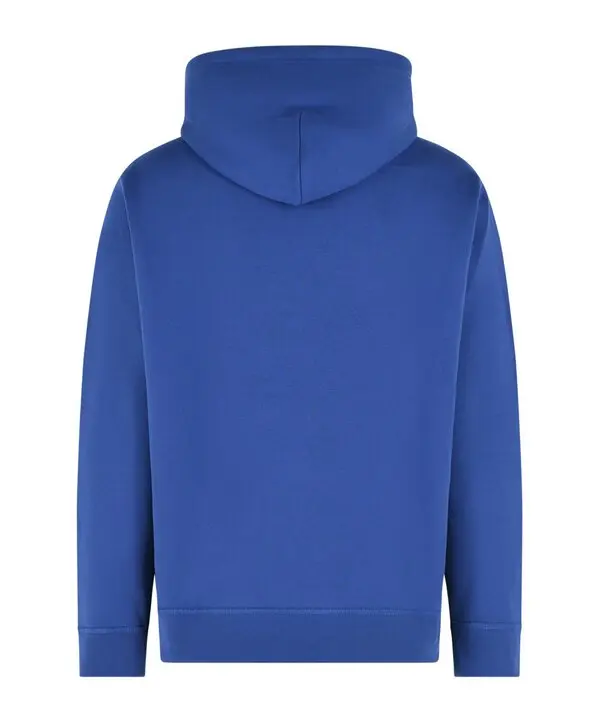 Polo Ralph Lauren Logo Embroidered Drawstring Hoodie - Blue