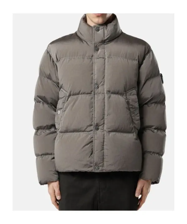 Stone Island Stand Collar Down Jacket